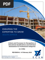 ECSA Registration Interviews Guide | PDF | Identity Document | Information