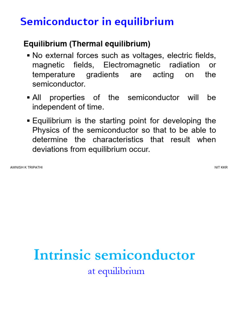 Unit 2 - 1 | PDF | Doping (Semiconductor) | Electrical Resistivity And ...