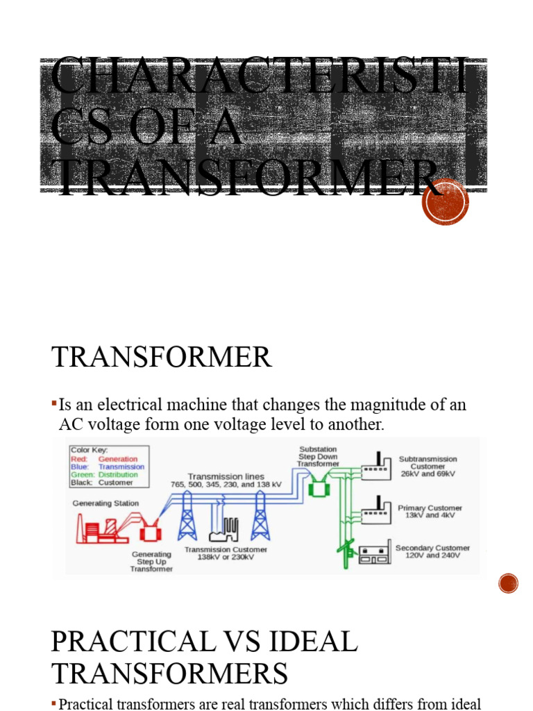Characteristics of A Transformer | PDF