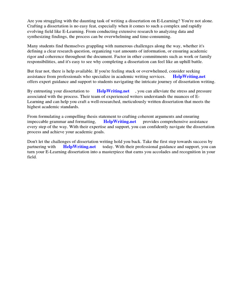 Dissertation e Learning | PDF | Educational Technology | Methodology