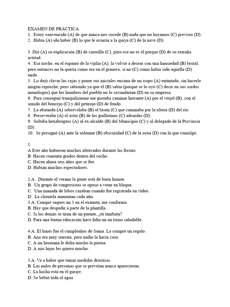 Examen de Práctica GC 1 | PDF