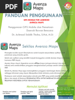 Panduan AVENZA MAPS | PDF