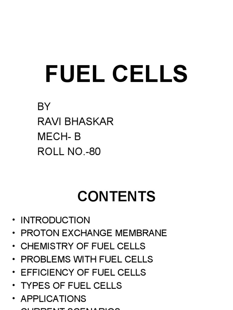 Fuel Cells | PDF | Fuel Cell | Fuels