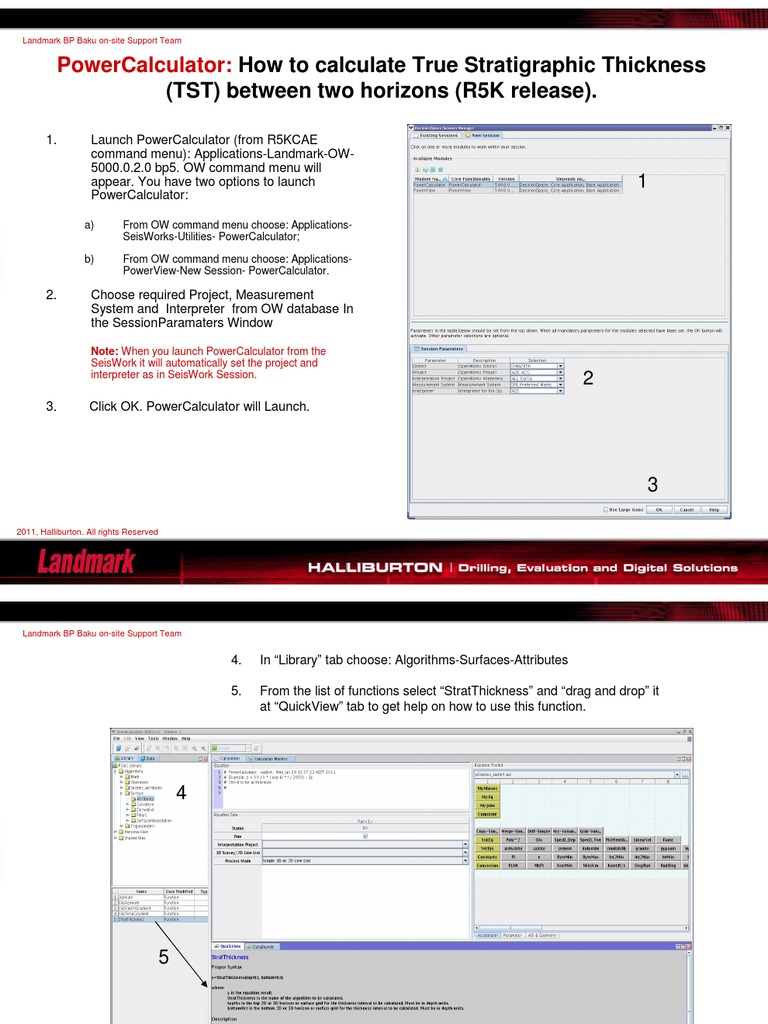 How To Calculate True Stratigraphic Thickness (TST) Between Two ...