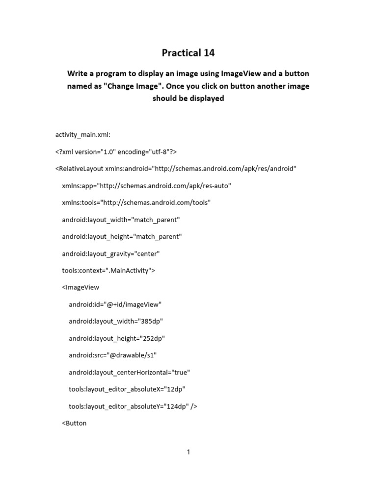 MAD Practical 14 | PDF | Business | Computers