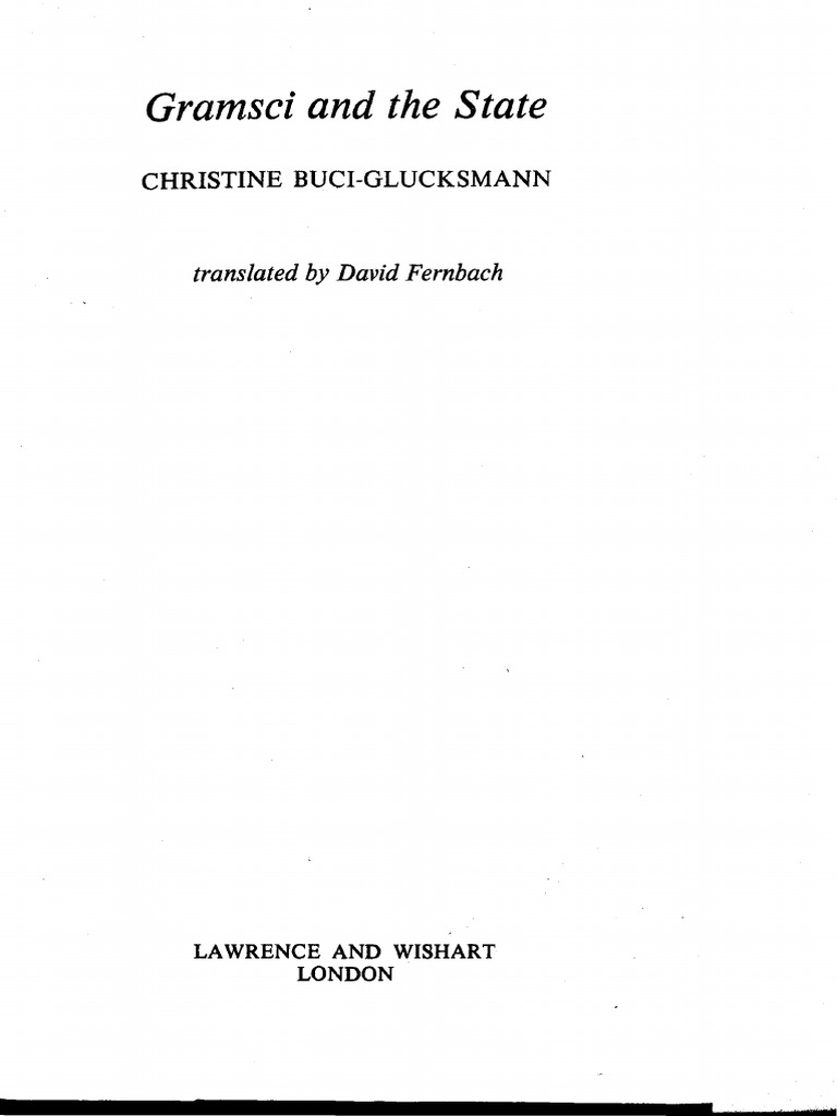 Gramsci's Integral State Concept Explained | PDF | Antonio Gramsci ...