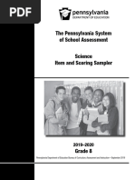 PSSA Grade 4 ELA Item Sampler 2021 | PDF | Multiple Choice