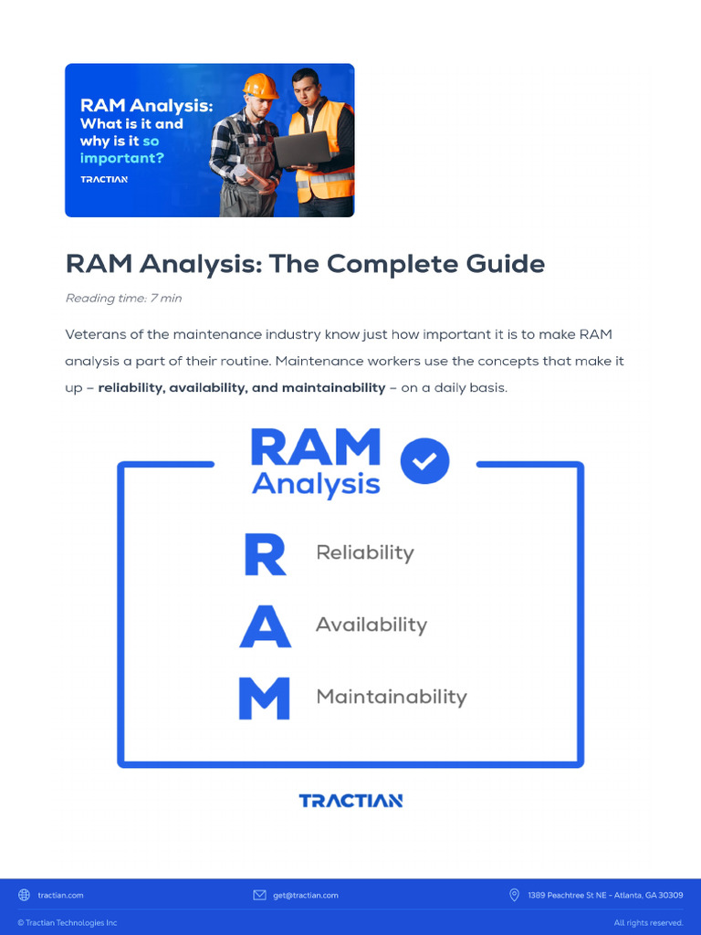 RAM Analysis - The Complete Guide | PDF