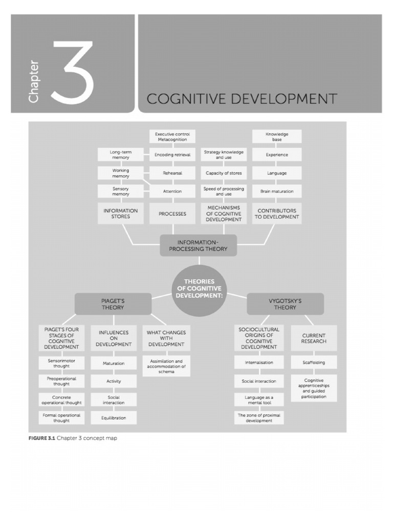 Chapter 3 - Cognitive Development - Edu Psy For Learning and Teaching - Duchesne | PDF