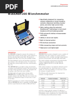 Siemens Ductor Test Method Statement | PDF | Electrical Resistance And ...