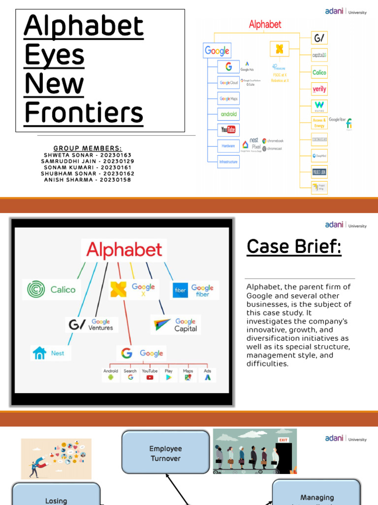 Alphabet's Growth and Diversification Strategies | PDF | Mergers And ...