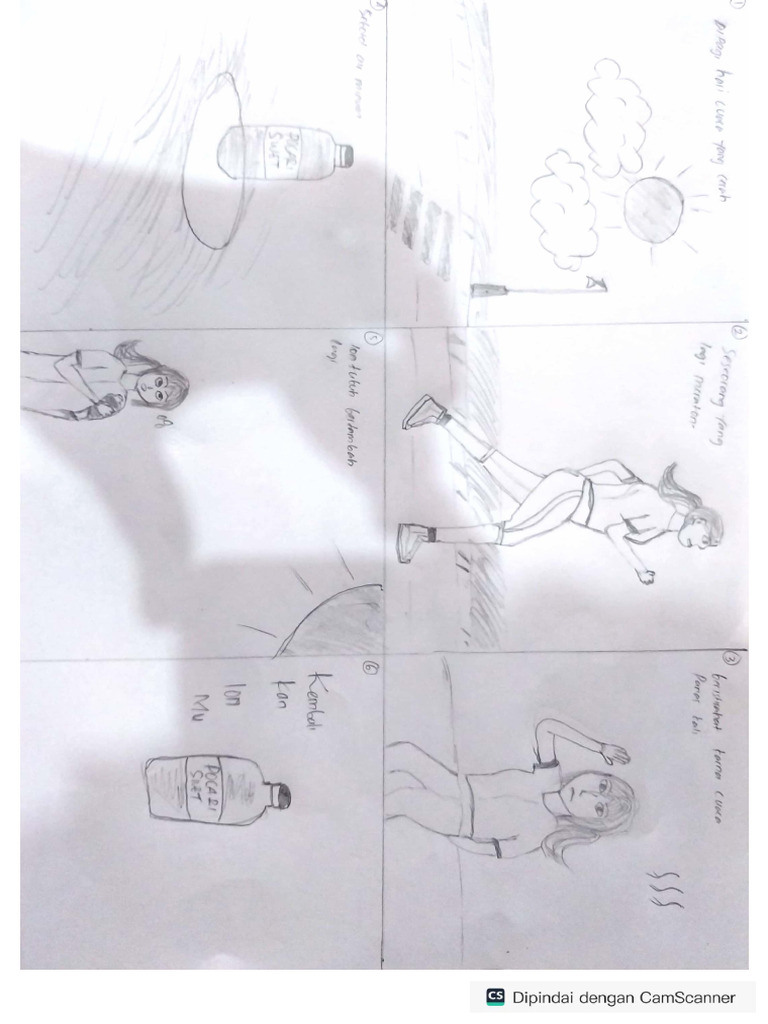 Storyboard Iklan Syahrul | PDF