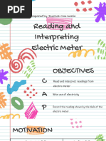 MATHEMATICS LEARNING ACTIVITY SHEET - Reading and Interpreting Electric ...