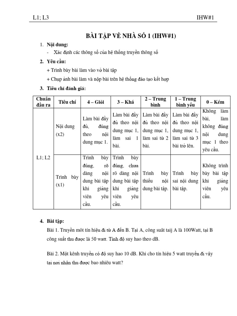Ihw 1 | PDF