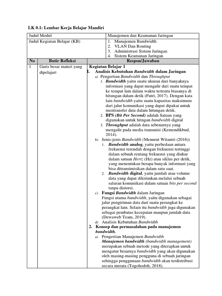 LK 0.1 - Modul 4 - PPG Daljab | PDF