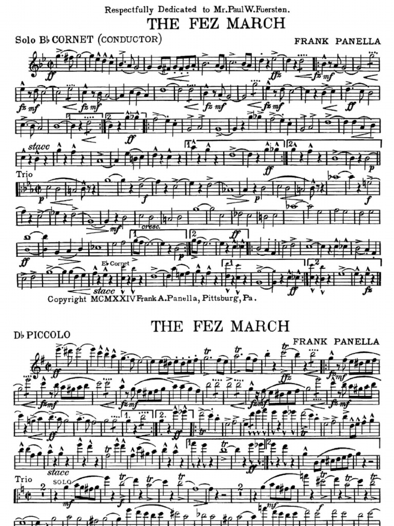Fez March | PDF