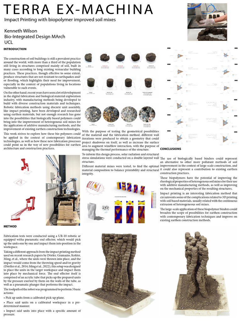 Terra Ex Machina | PDF | 3 D Printing | Soil