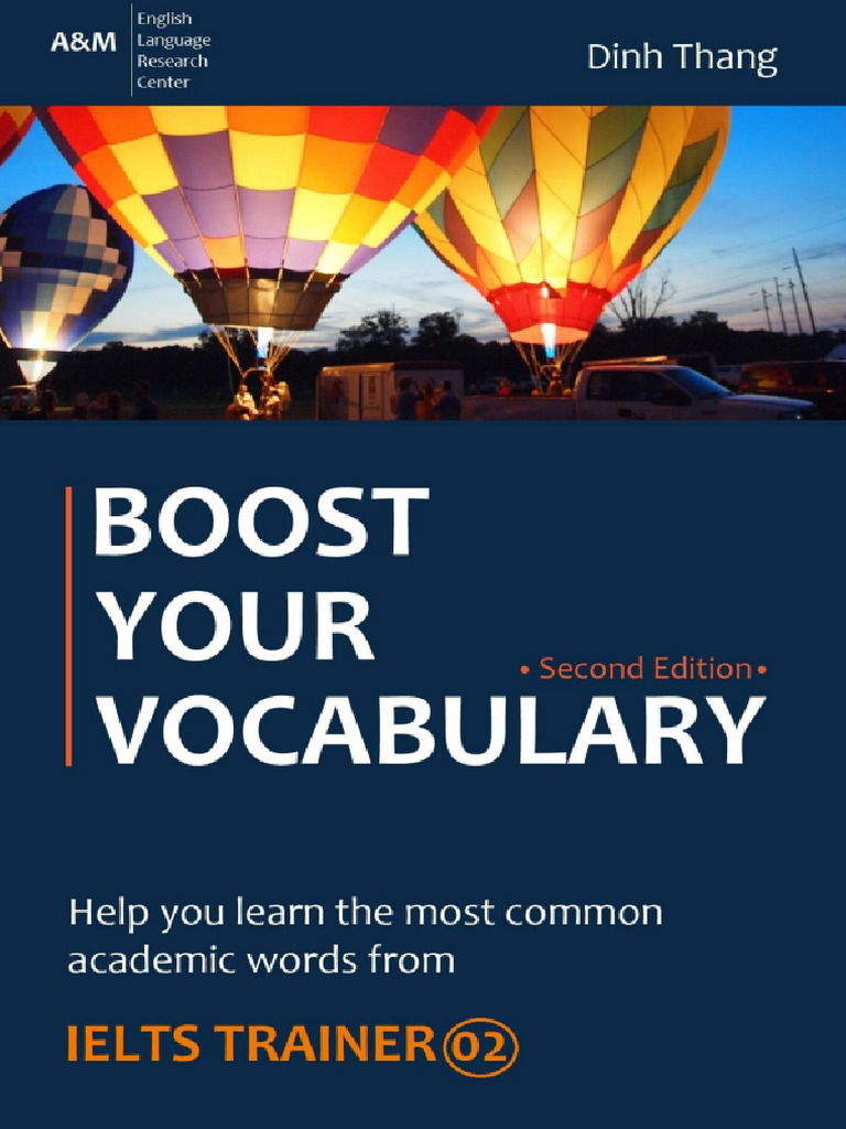 Boost Your Vocabulary - Ielts Trainer 2 - Version 2023 | PDF Boost Your Vocabulary - Ielts Trainer 2 - Version 2023 | PDF