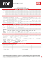 HDFC ERGO Health Insurance Claim Form | PDF | Identity Document | Receipt