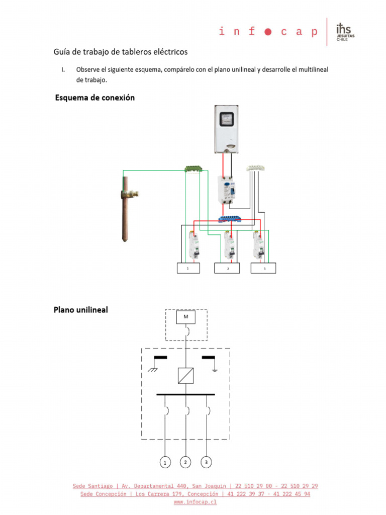 Esquema Multilineal de Tableros Eléctricos | PDF