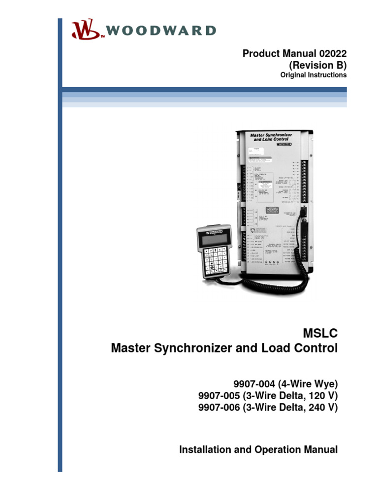 MSLC Manual 02022 | PDF | Relay | Alternating Current