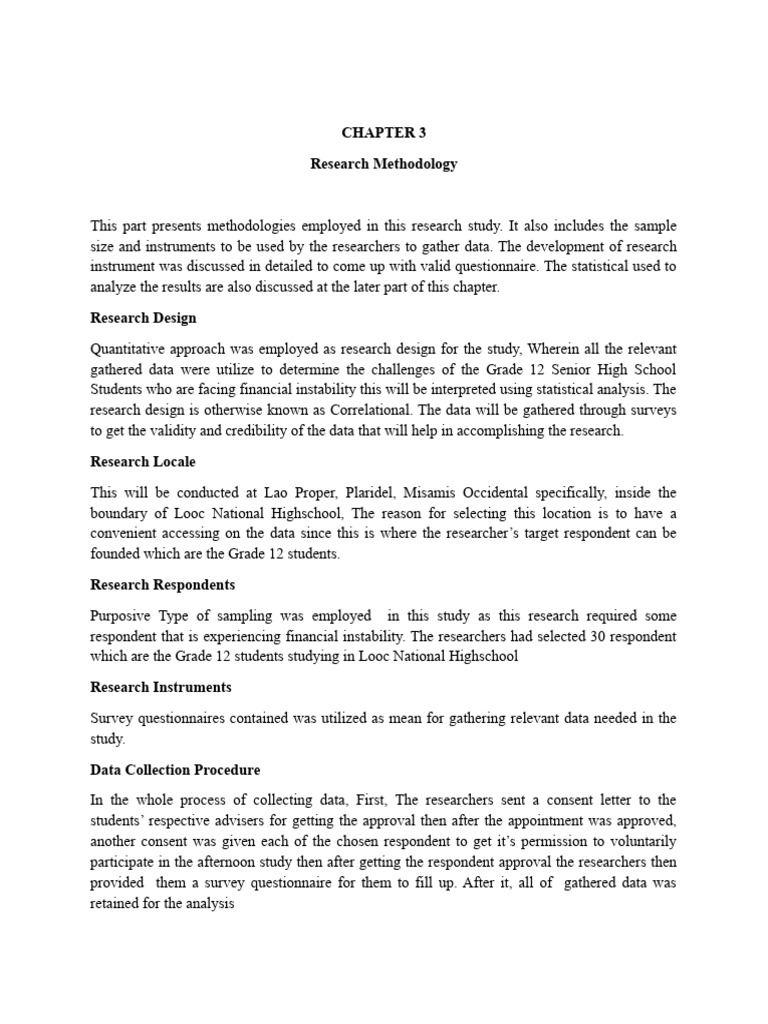 METHODS | PDF | Survey Methodology | Statistics