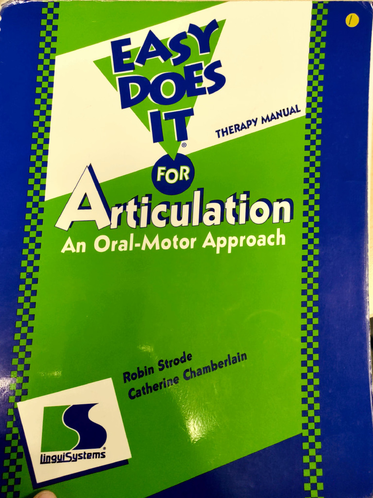 Articulation Therapy Book | PDF | Speech
