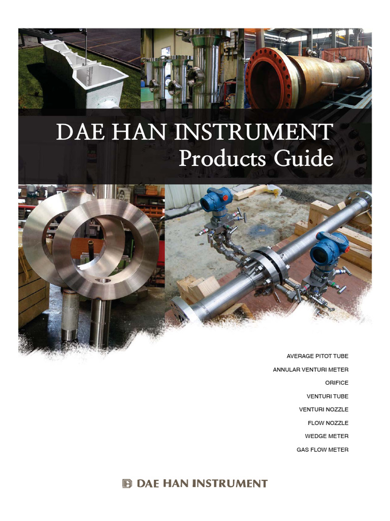 Daehan Instrument Product Guide | Download Free PDF | Pipe (Fluid ...