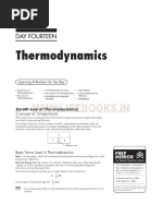 Thermodynamics - Formula Sheet | PDF