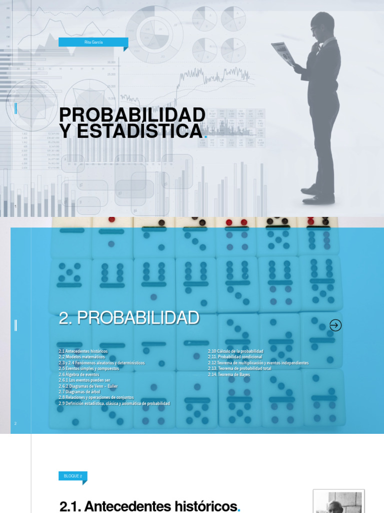 Probabilidad y Estadistica Bloque 2 | PDF | Teoría de probabilidad | Probabilidad