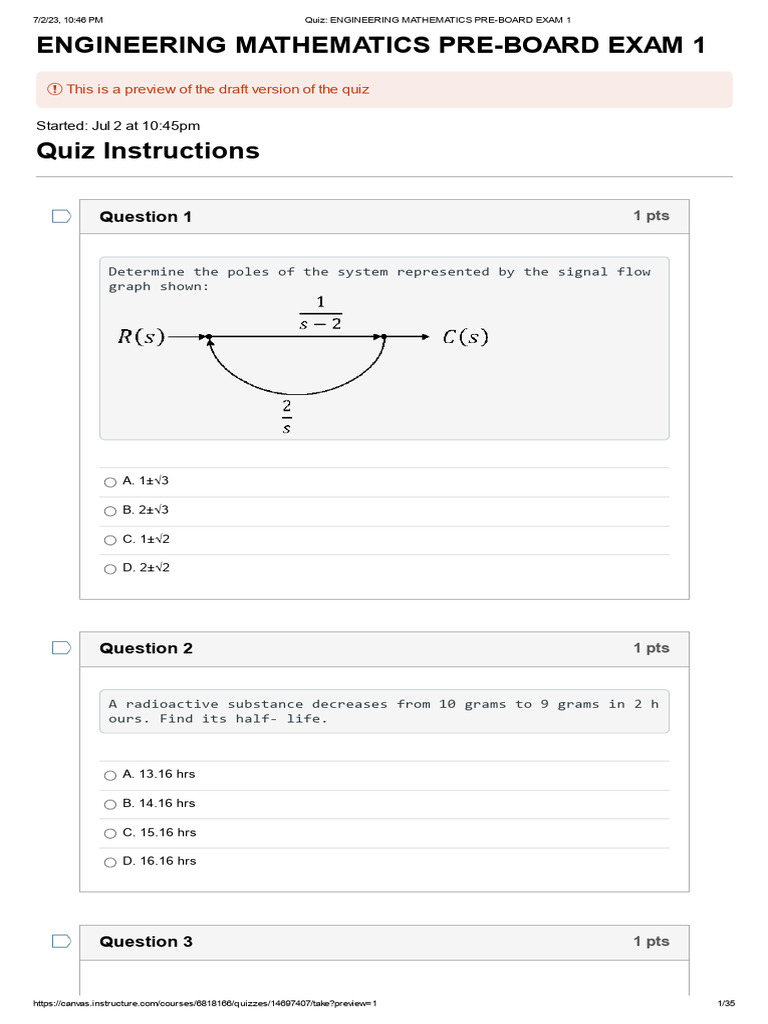 1piece Mathematics Pre Board Questions 110354 | PDF | Function (Mathematics) | Equations