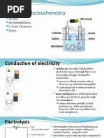 Electrolysis - Chemistry IGCSE Notes | PDF | Ion | Anode