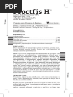 Pomada PROCTYL: Indicações e Uso | PDF