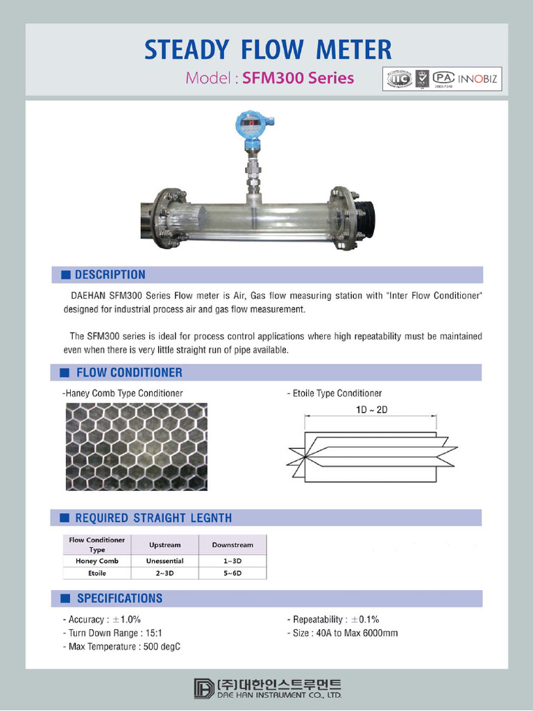 Steady Flow meter | PDF | Flow Measurement | Mechanical Engineering