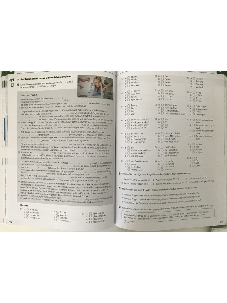 Sprachbausteine C1 | PDF