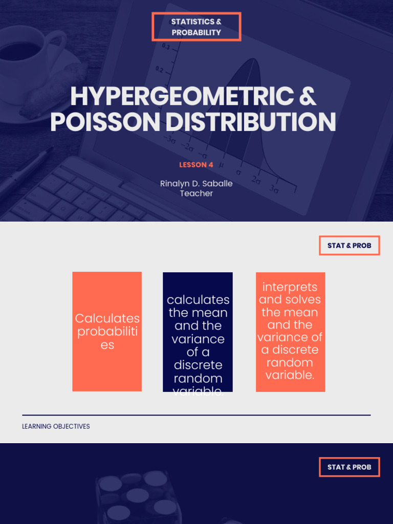 Lesson 4 Hypergeometric Poisson Distribution | PDF | Probability ...
