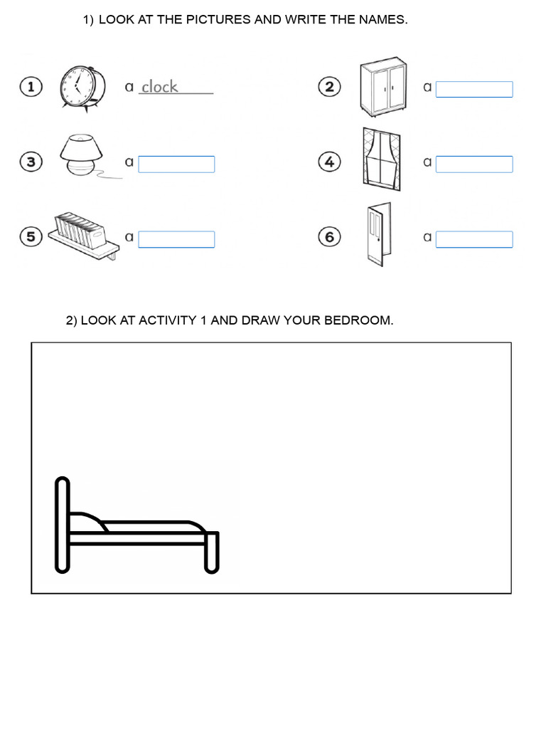 3th grade booklet | PDF | Bedroom