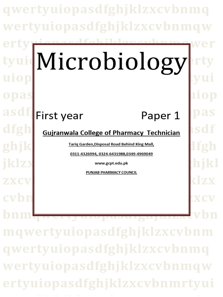 Microbiology Book Pdf Growth Medium Virus