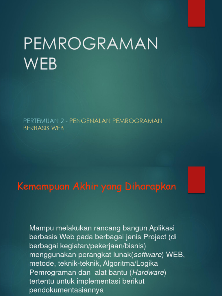 Pertemuan 2 | PDF