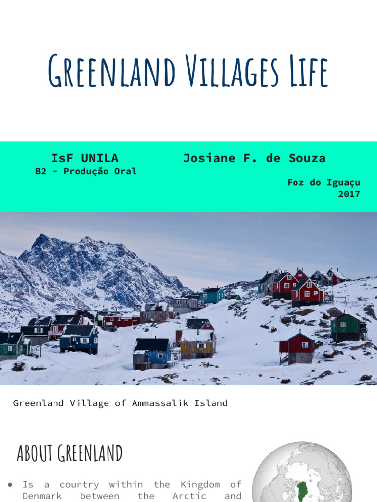 Greenland Villages Life - IsF UNILA | PDF | Greenland | Denmark