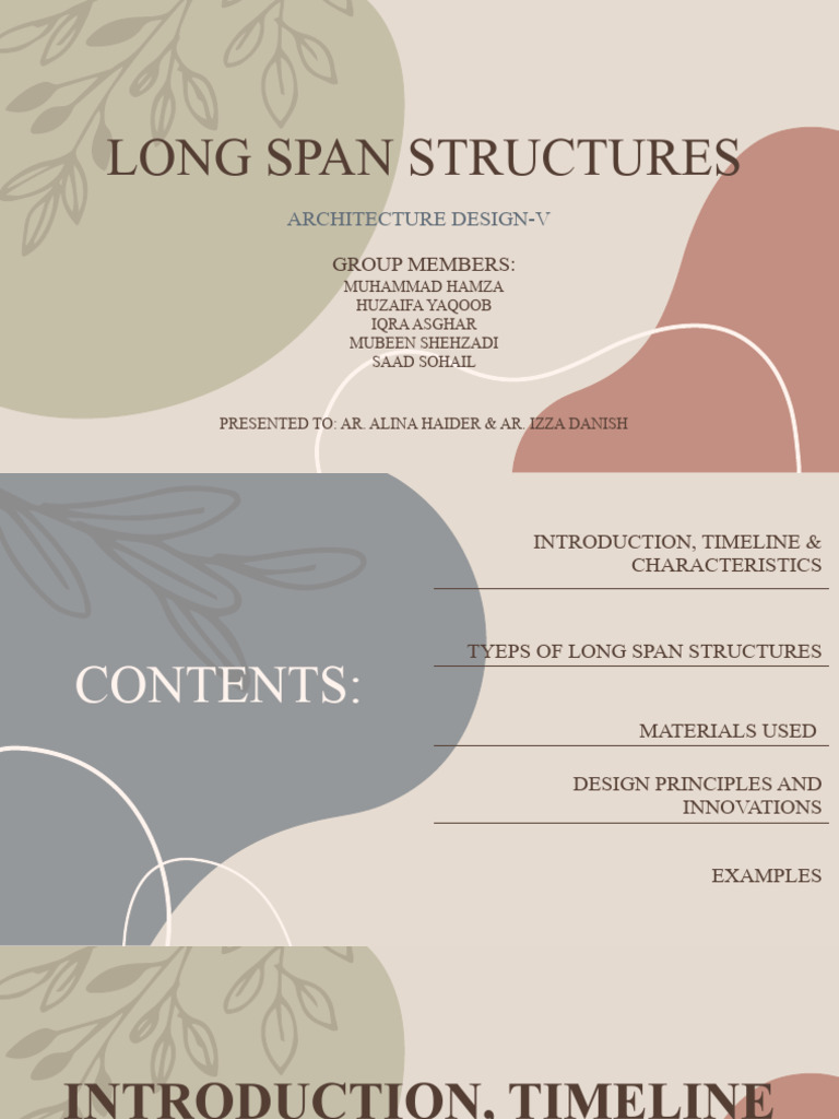 Long Span Structures | PDF | Truss | Structural Analysis