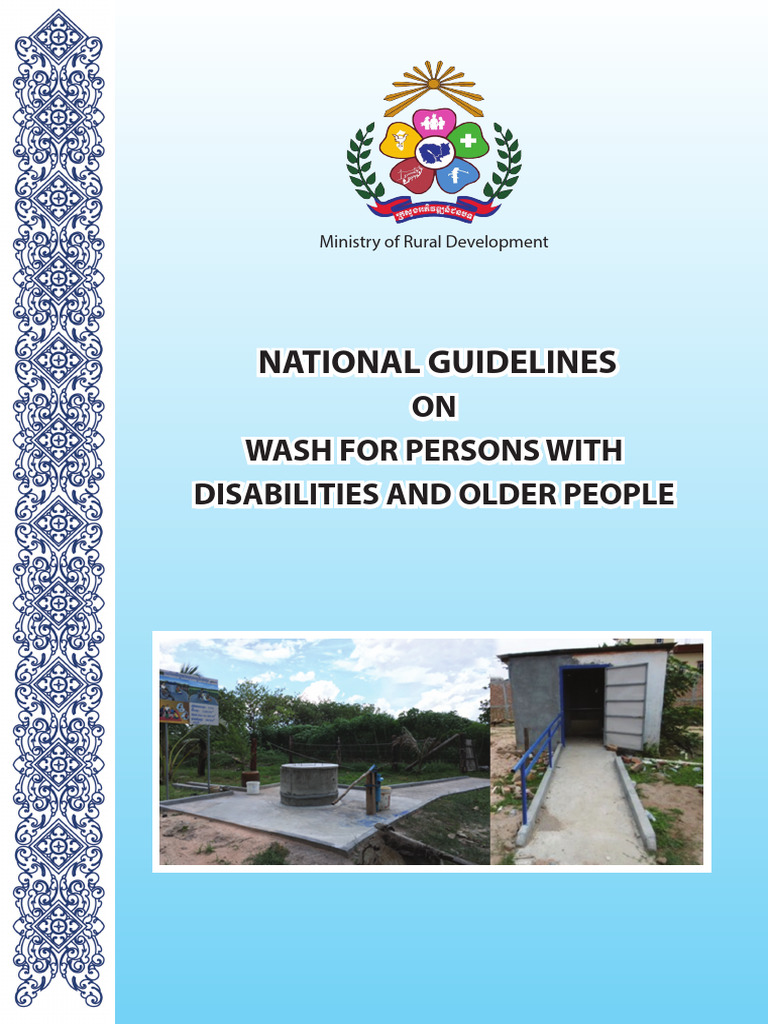 Inclusive WASH Guidelines | PDF | Wash | Disability