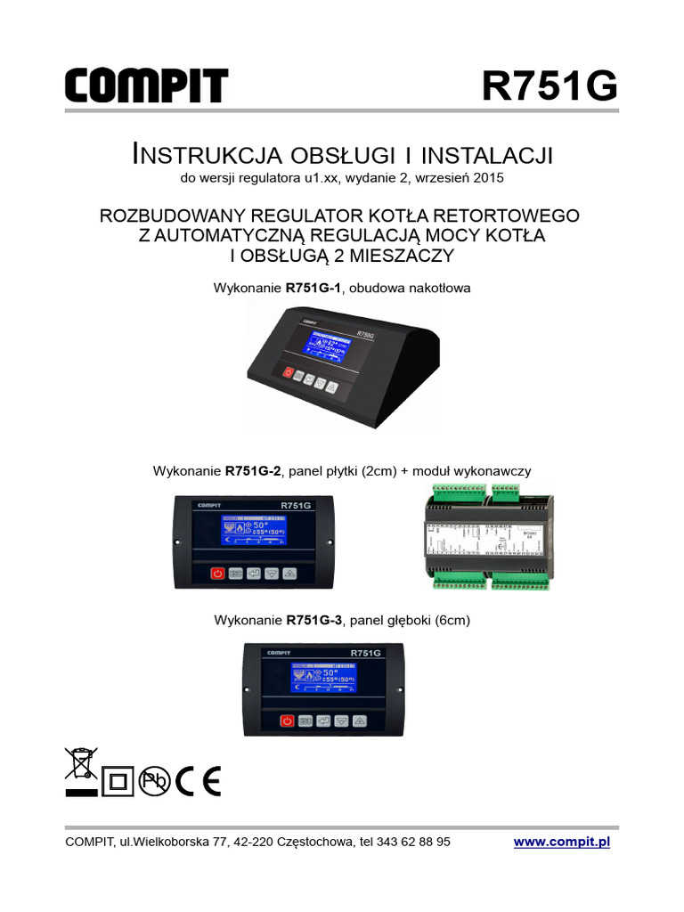 COMPIT Instrukcja - R751G - U1w1 | PDF