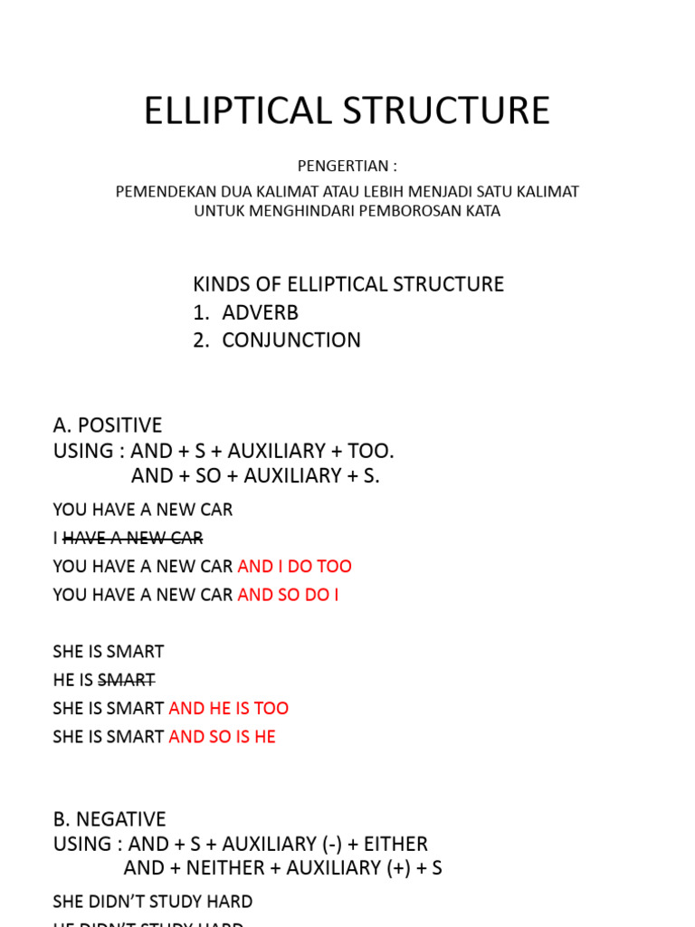 Eliptical Structure | PDF | Linguistics | Syntax