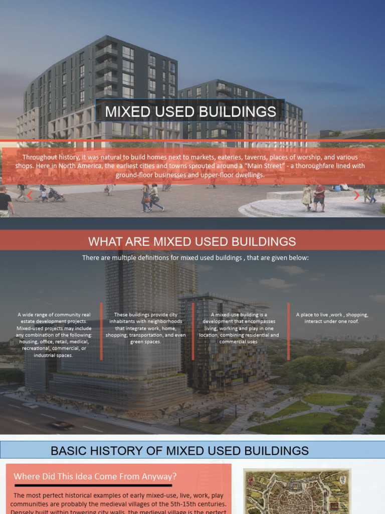 Mixed Used Building Research | PDF | Elevator | Mixed Use Development