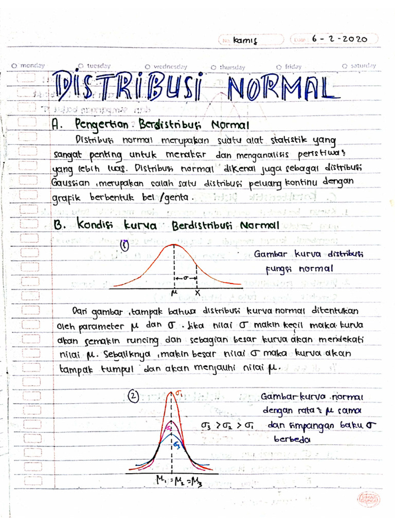 Distribusi Normal | PDF