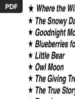 Excellence in Reading K 3 List | PDF | Children's Books | Children's ...