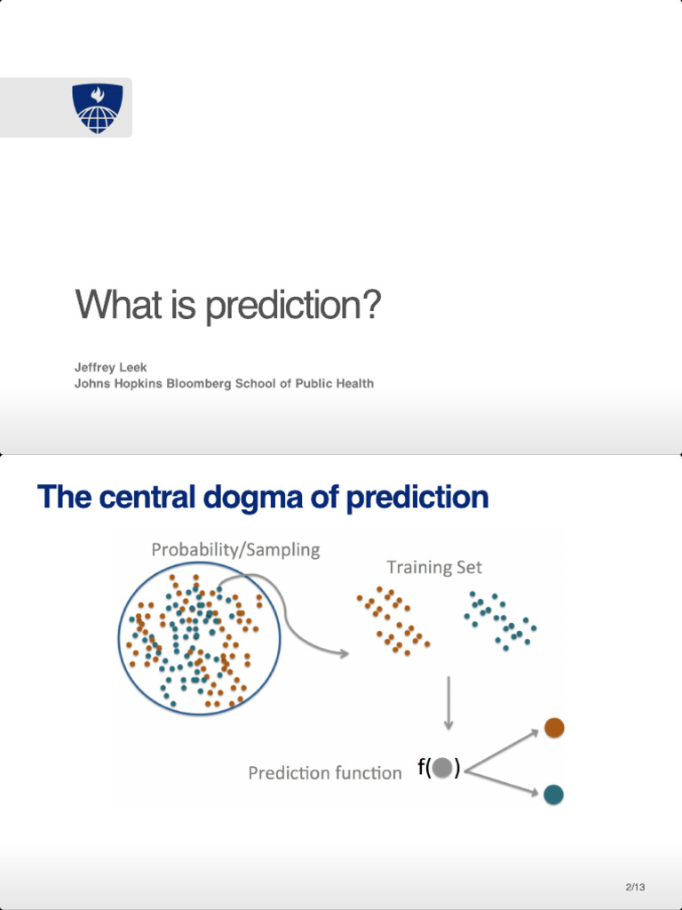 002 What Is Prediction | PDF