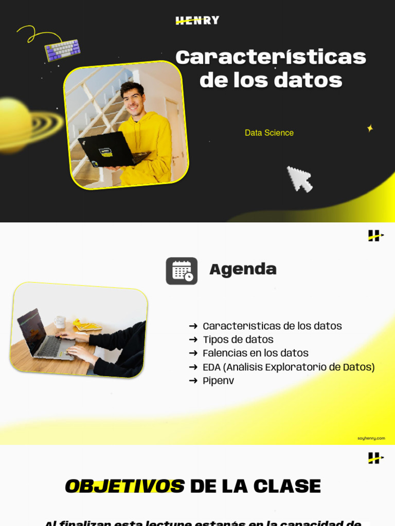 M1 - Clase 02 - CARACTERÍSTICAS DE LOS DATOS | PDF | Interfaz de línea de comando | Python ...