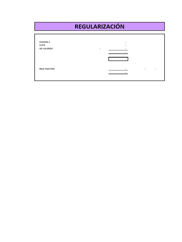 Cálculo Regularización | PDF
